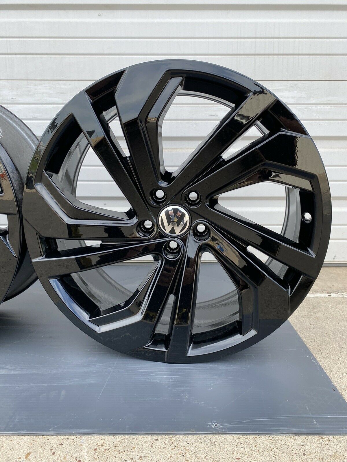 20" VOLKSWAGEN VW ATLAS PASSAT Factory OEM Wheels Black 20 inch Rims ...